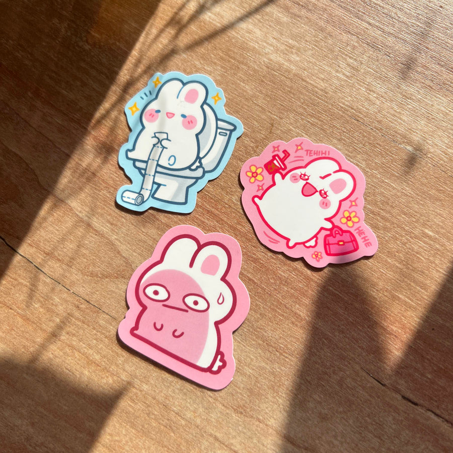 Tehihihi Bun - Meme Buns | Sticker – TheBunBunShop