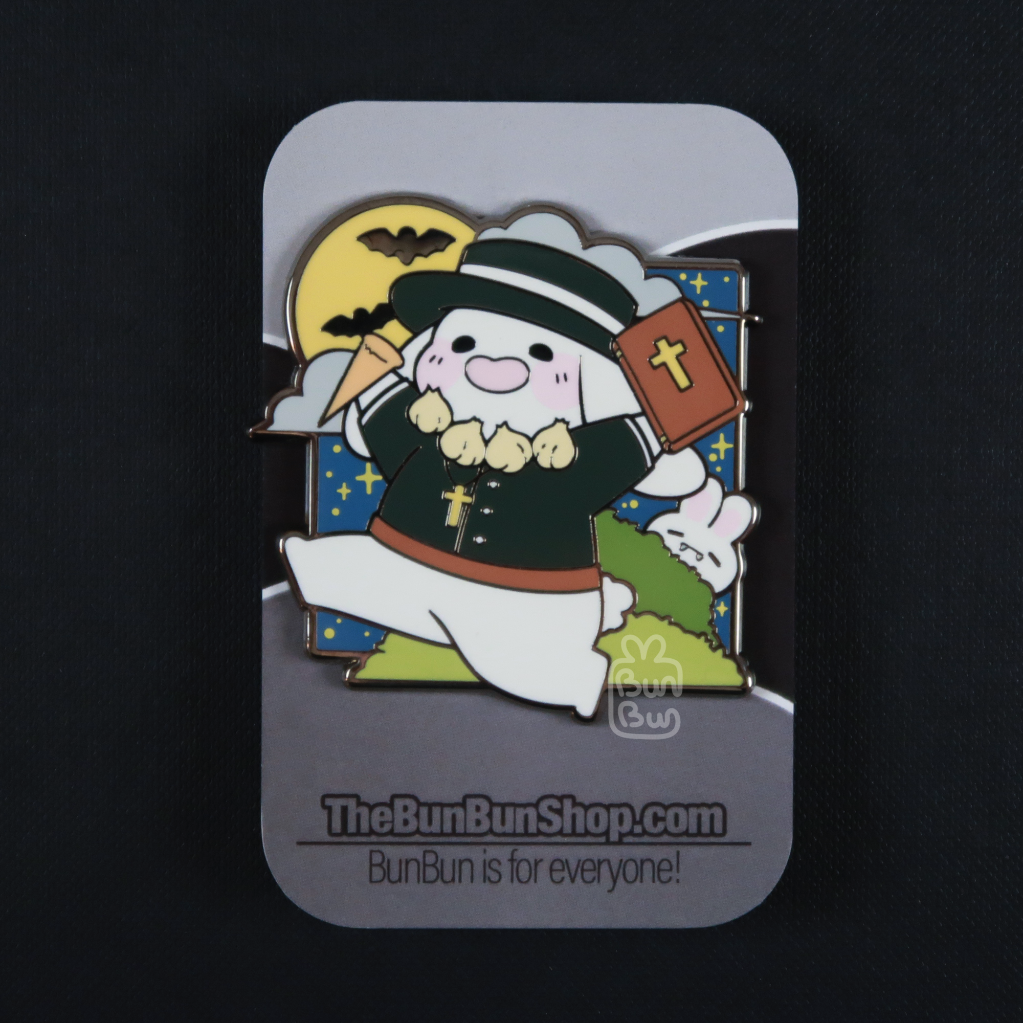 Vampire Hunter Bun - Buns with Jobs | Enamel Pin – TheBunBunShop