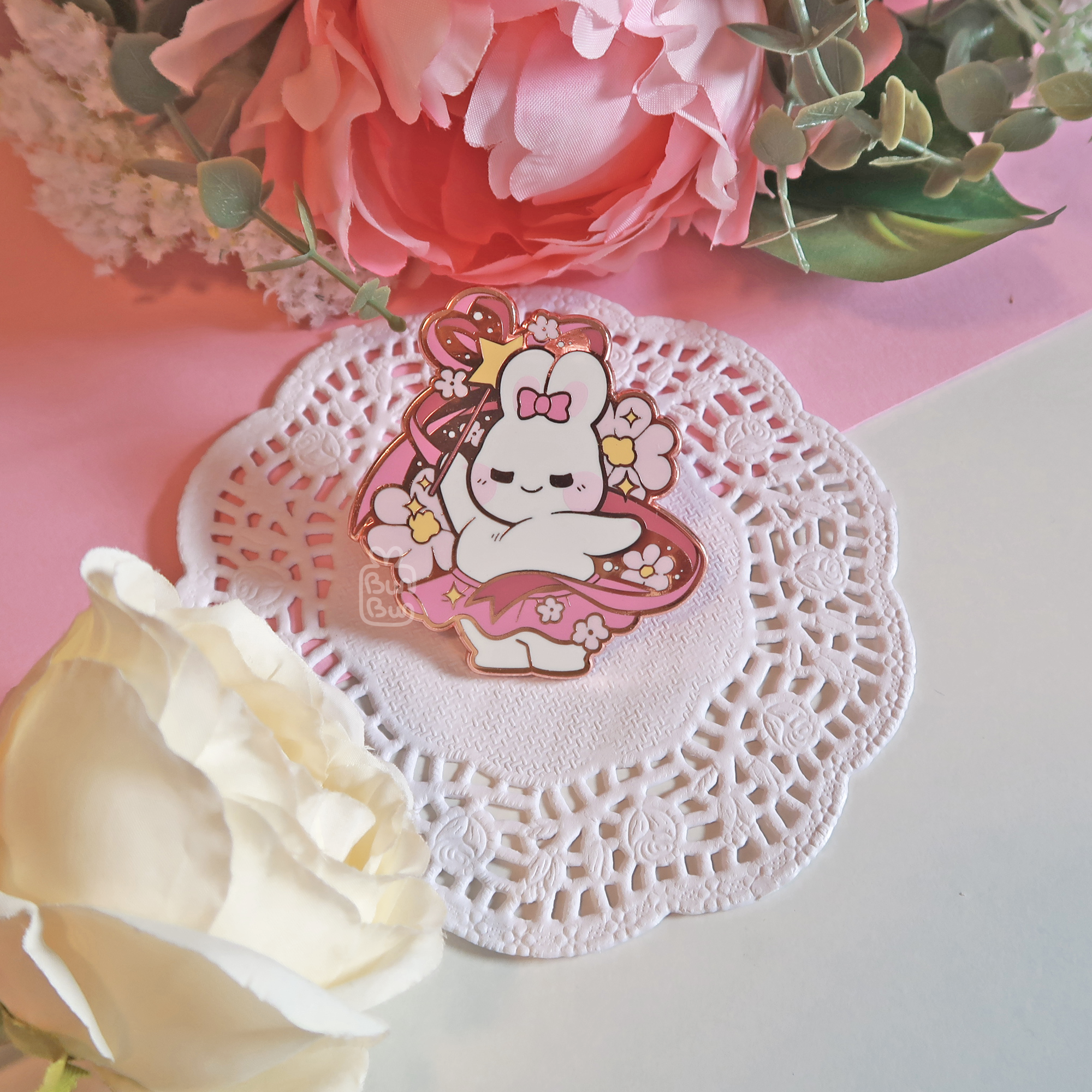 Ballerina Bun - Buns with Jobs | Enamel Pin – TheBunBunShop