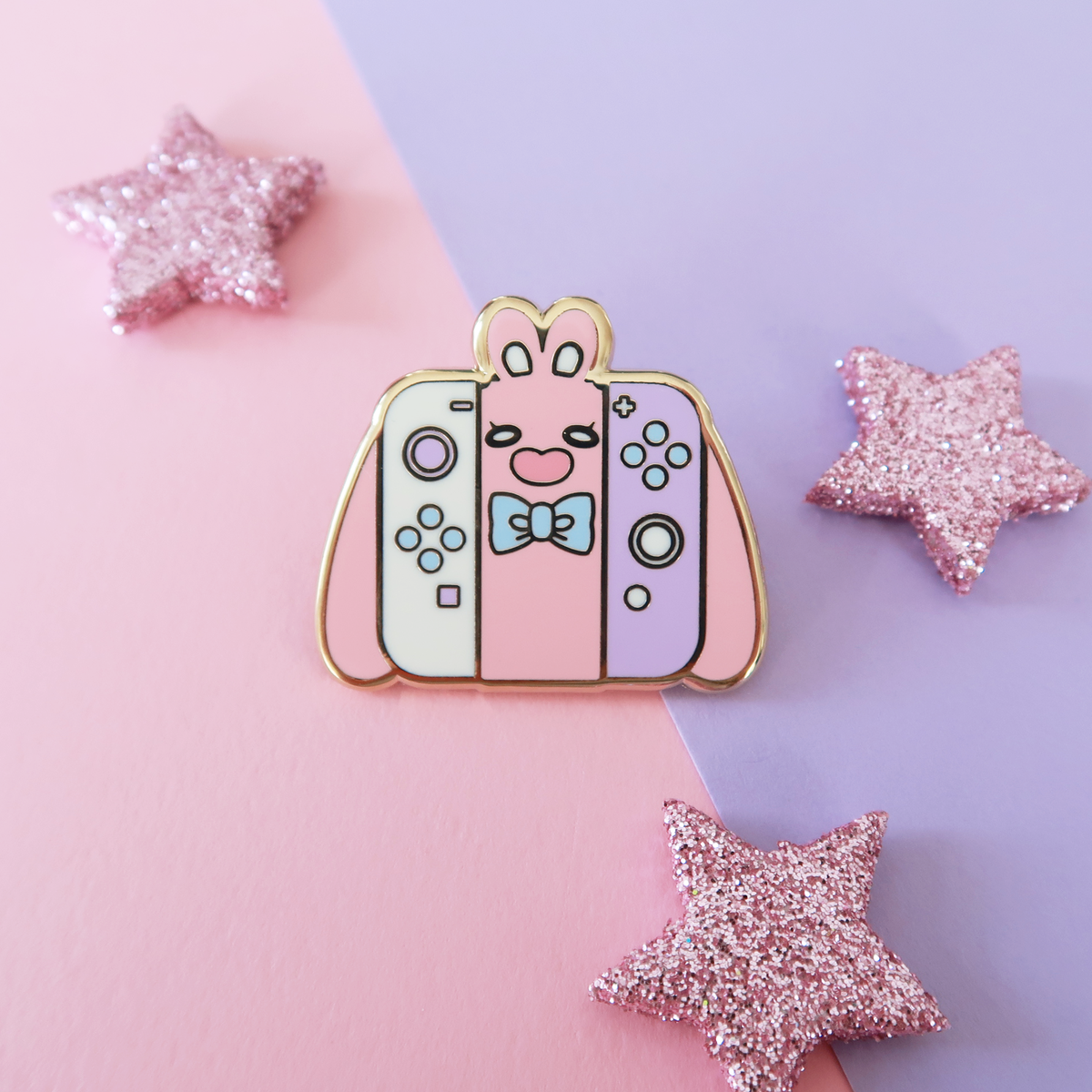 Controller Bibi Bun - Video Game Buns | Enamel Pin – TheBunBunShop