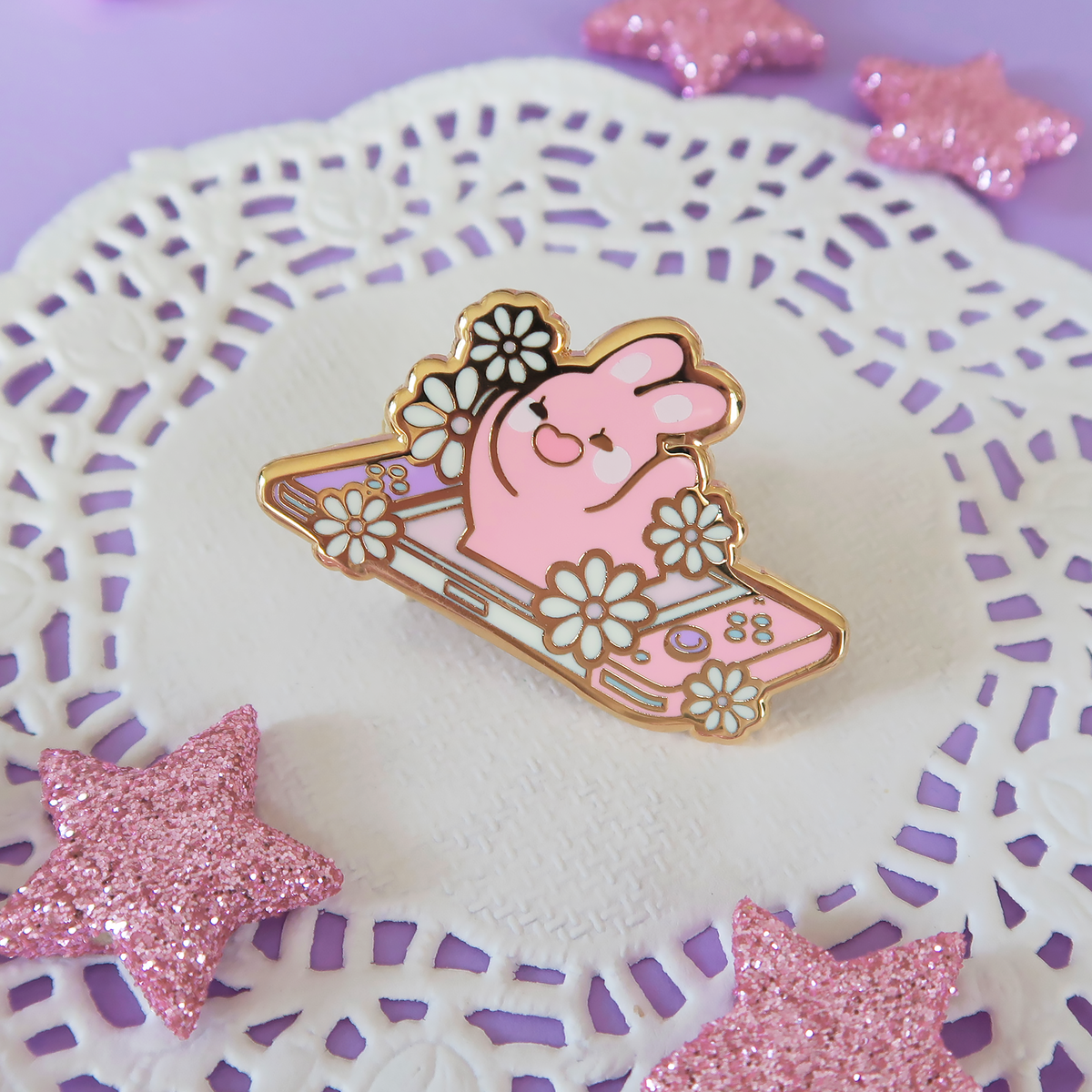 Switch Bibi Bun - Video Game Buns | Enamel Pin – TheBunBunShop