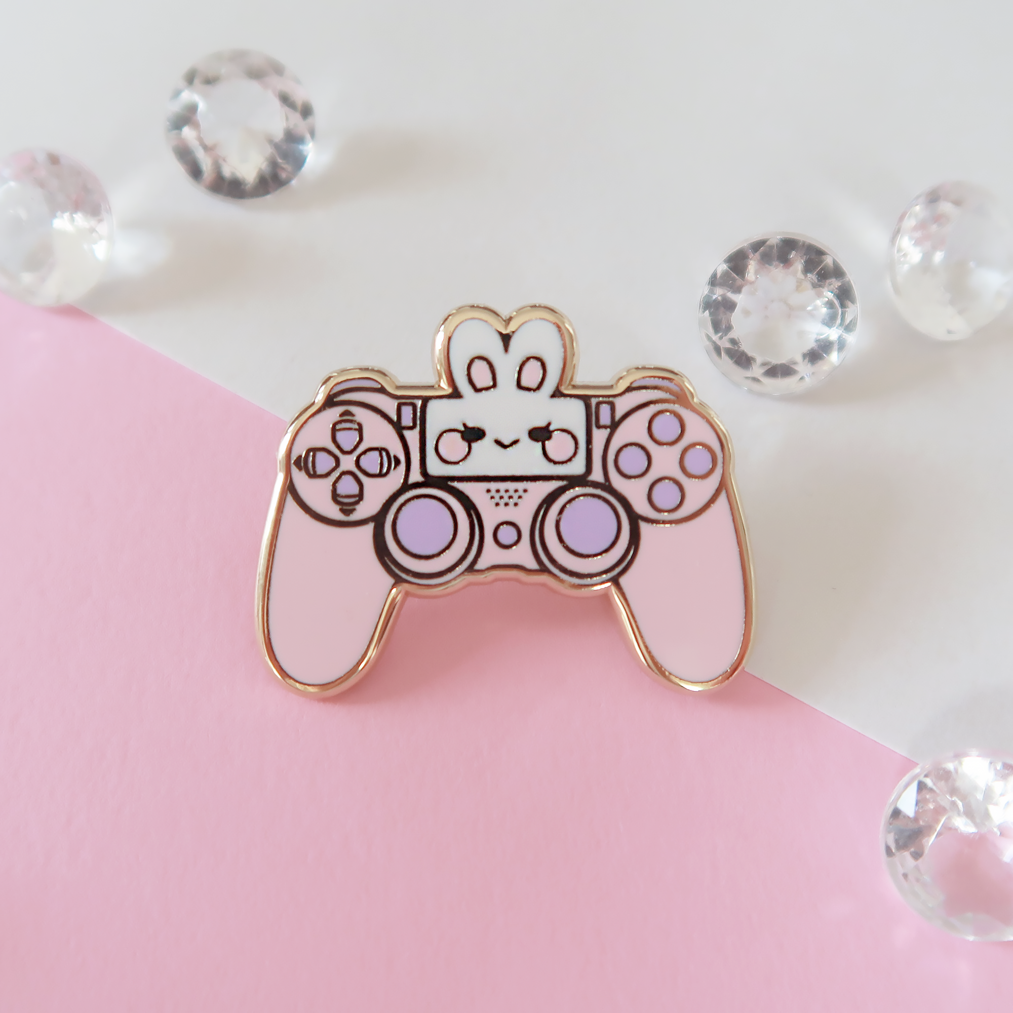 Controller BunBun - Video Game Buns | Enamel Pin – TheBunBunShop