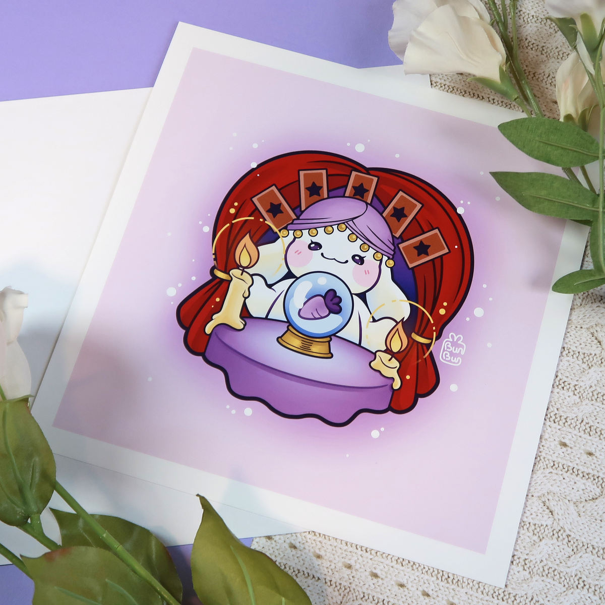 Fortune Teller Bun - Buns with Jobs | Print – TheBunBunShop