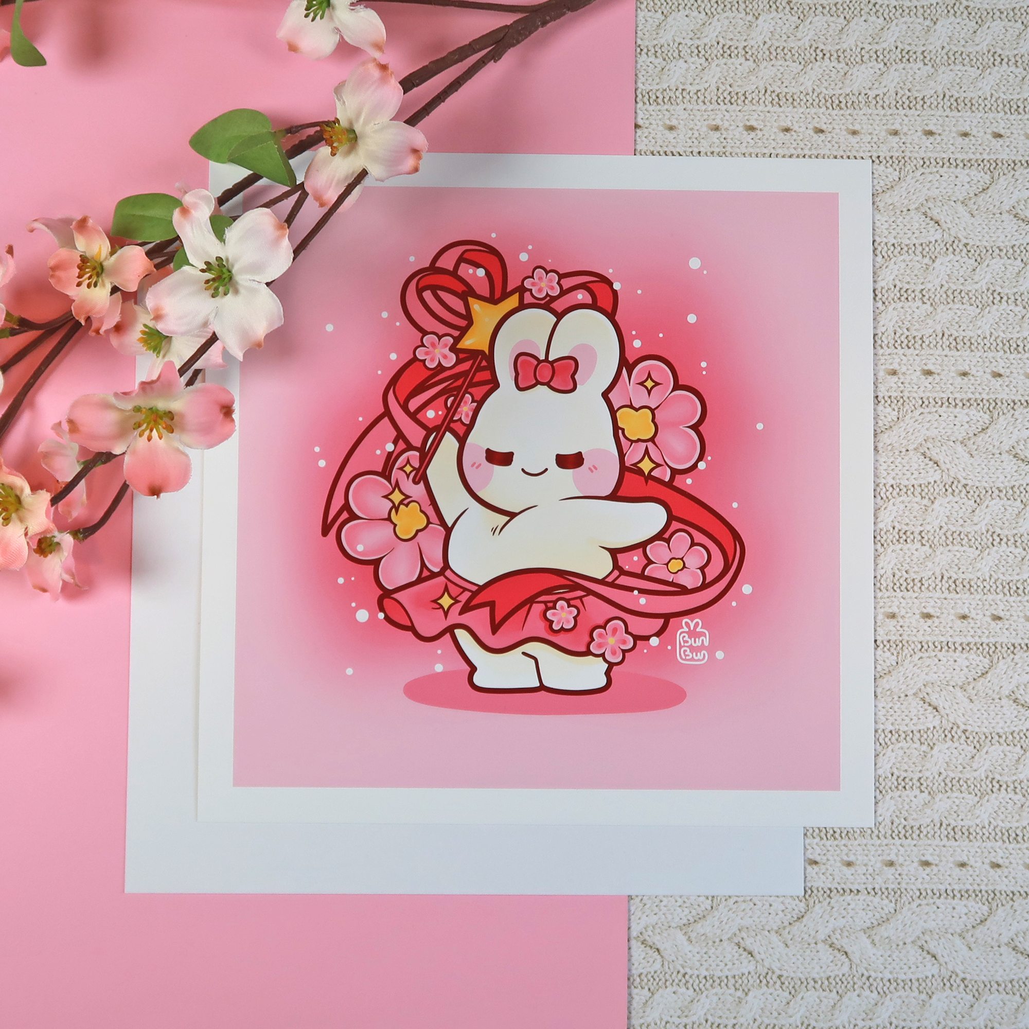 Ballerina Bun - Buns with Jobs | Print – TheBunBunShop