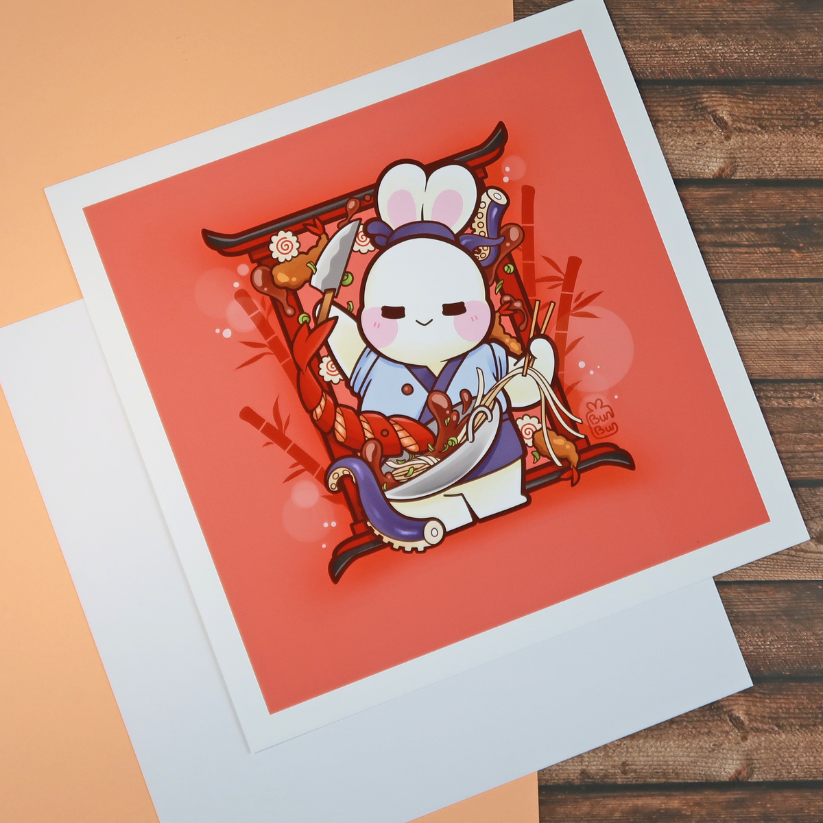 Chef Bun - Buns with Jobs | Print – TheBunBunShop