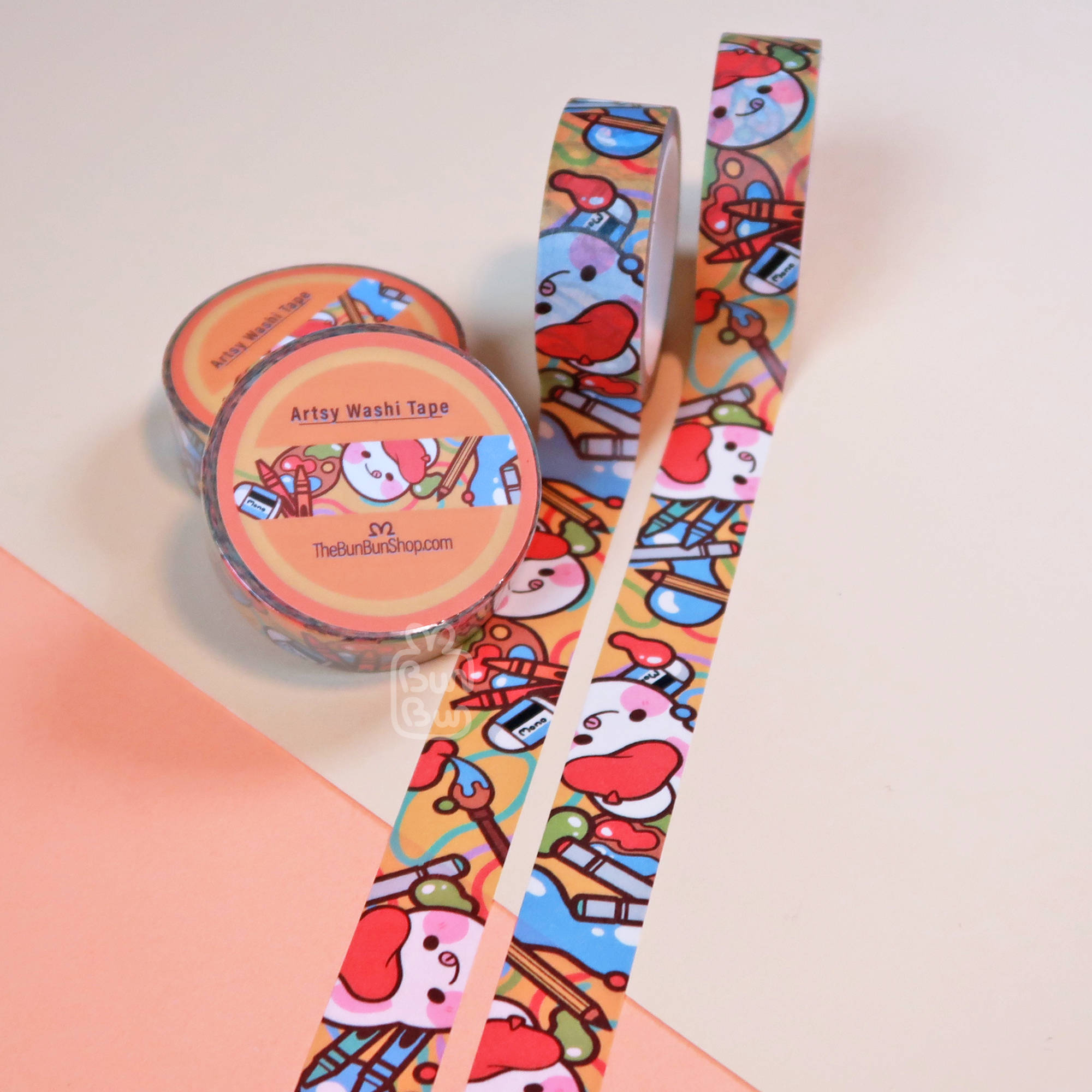 Artist Bun - Buns with Jobs | Washi Tape – TheBunBunShop